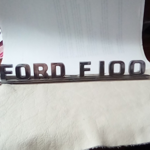 Ford | Accessories | Ford F 0 Truck Chrome Steel Vintage Emblem Oem 10 ...
